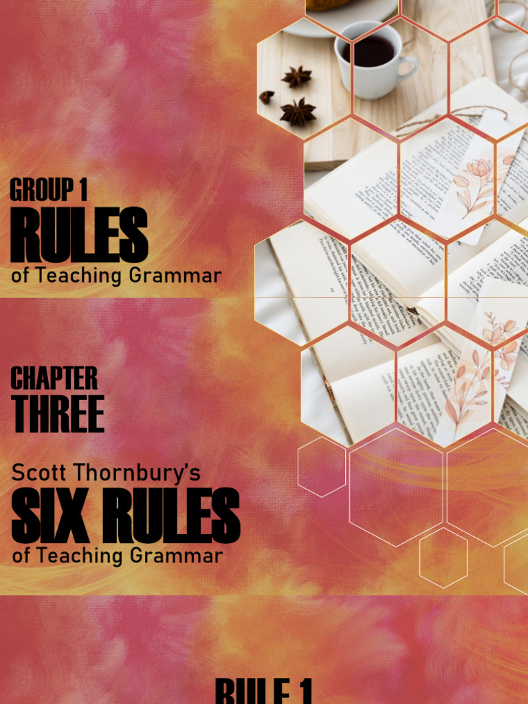 Six Rules for Effective Grammar Teaching | PDF | Teachers | Second Language