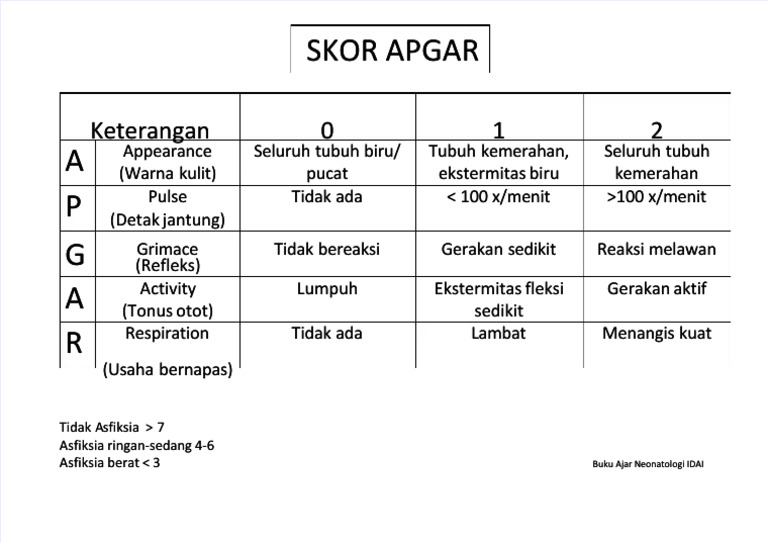 Apgar Score | PDF