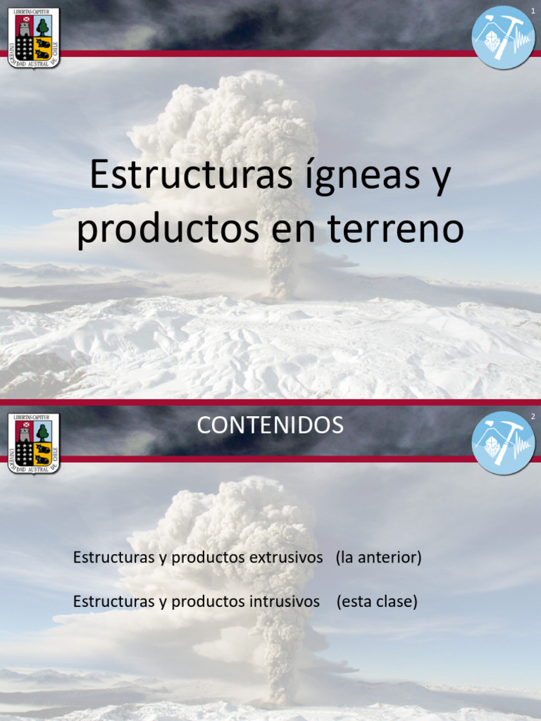 T4-estructuras-intrusivas (2) | PDF | Magma | Roca ígnea