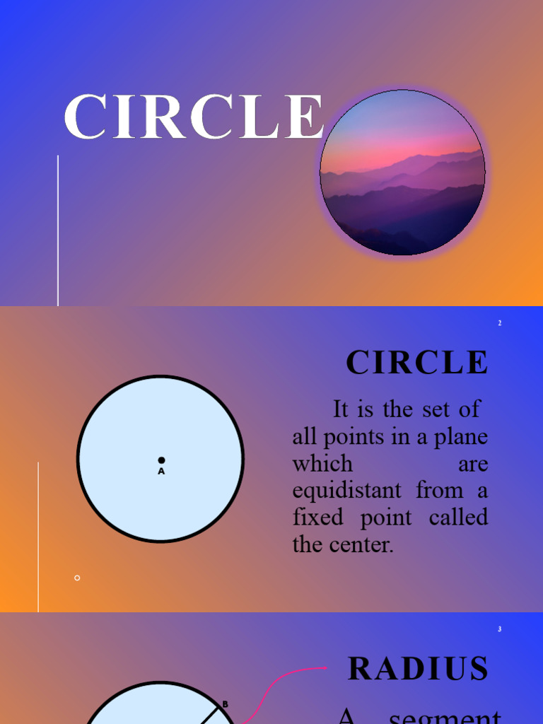 Circle | PDF | Circle | Angle