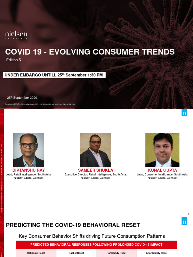 Nielsen COVID 19 Edition 5 | PDF | Consumer Behaviour | Behavior