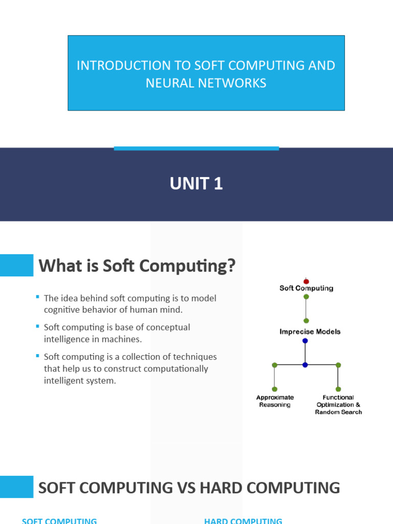 Soft Computing Overview and Comparison | PDF | Artificial Intelligence ...