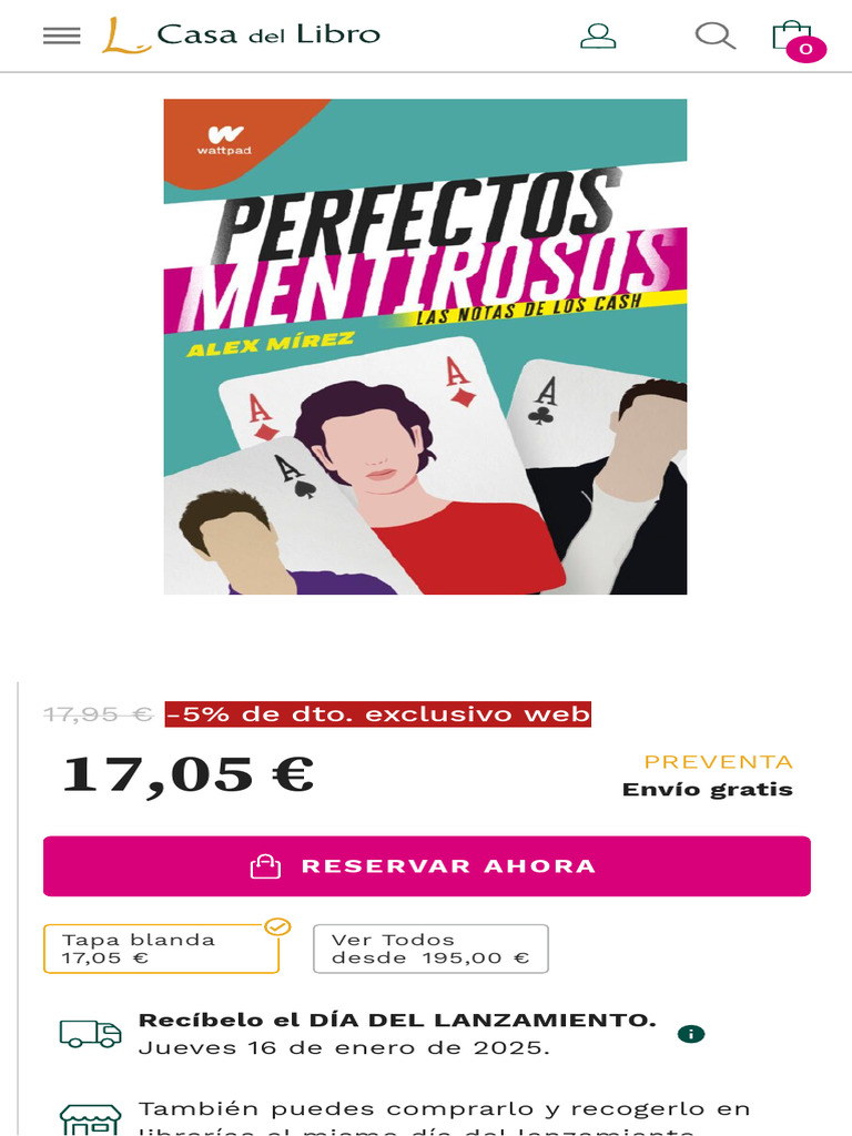 Perfectos Mentirosos 3 Alex Mirez Montena Casa Del Libro | PDF
