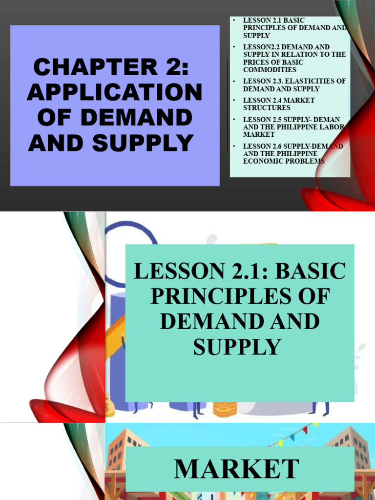 Lesson 2.1 Basic Principles of Demand and Supply | Download Free PDF ...