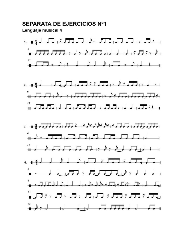 Separata de Ejercicios Nº1 (1) | PDF Separata de Ejercicios Nº1 (1) | PDF