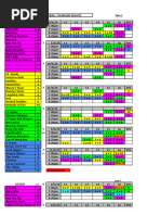 U14 Girls OBL Schedule & Results 2025 | PDF