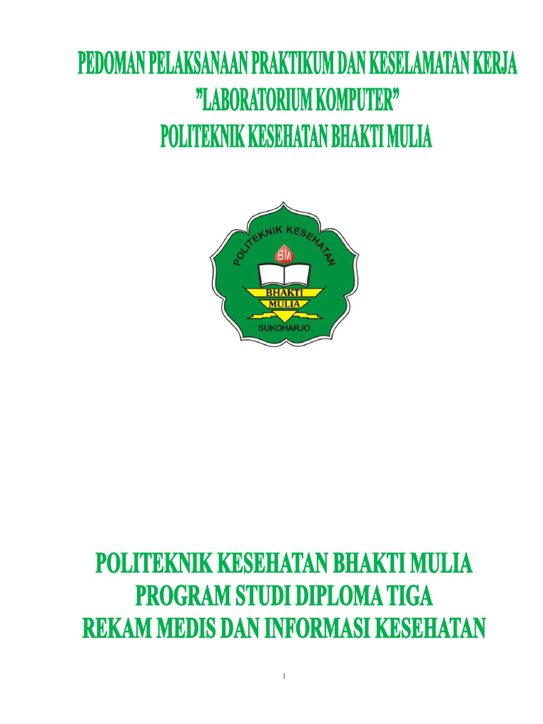 Pedoman Lab & Keselamatan K3 | PDF