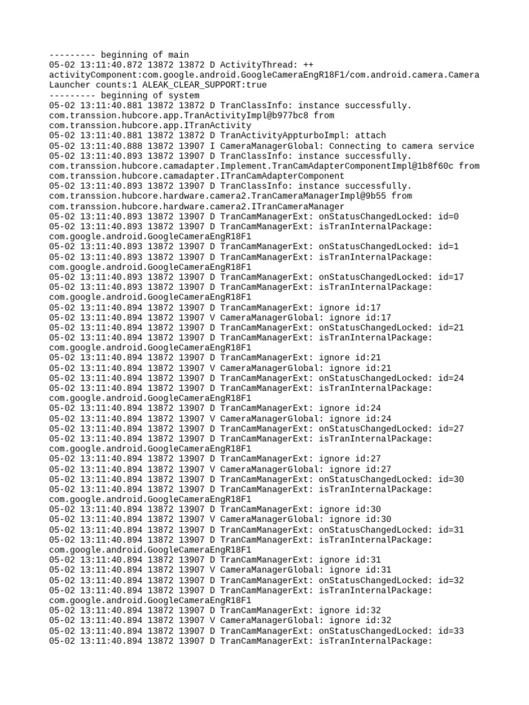 Logcat 1714633900781 | PDF | Java (Programming Language) | Computer Architecture