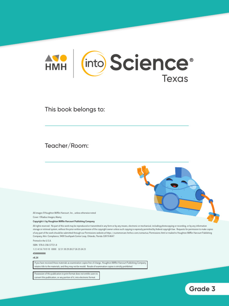 Into Science Texas Grade 3 Student Edition | PDF | Mass | Matter
