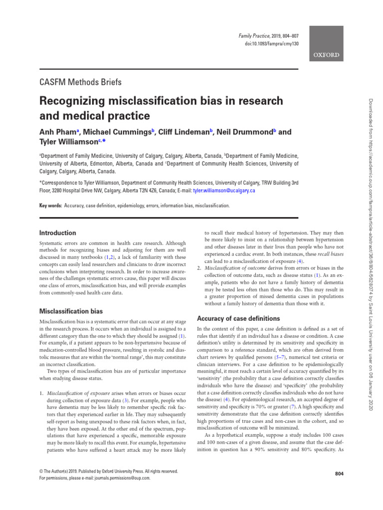 Pham Et Al 2019 | PDF | Sensitivity And Specificity | Epidemiology