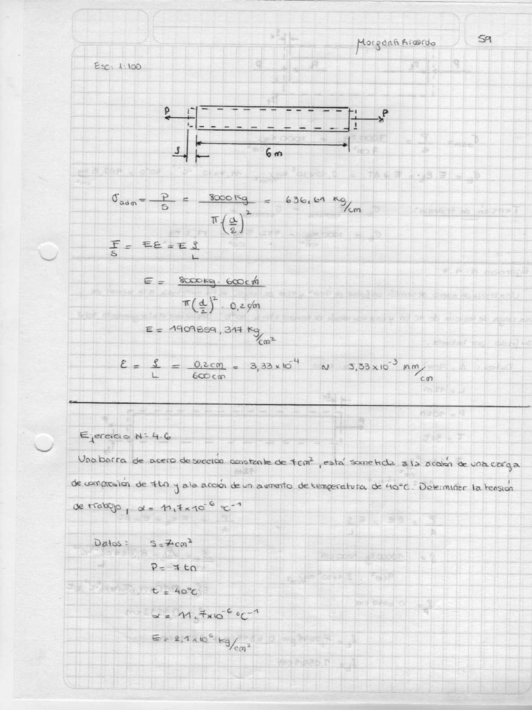 TP N4 Traccion Compresion2 | PDF
