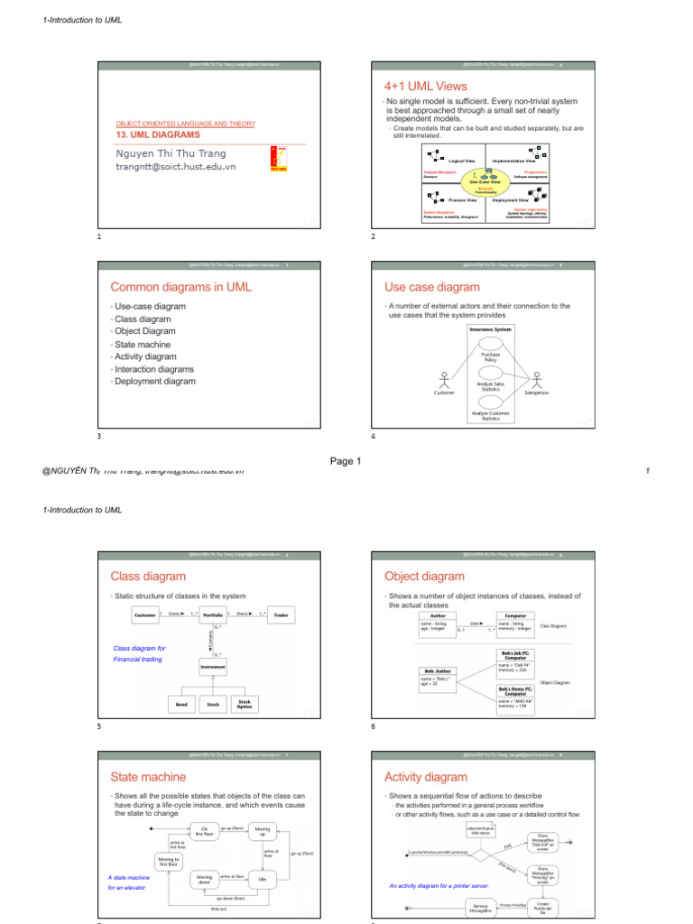 13 UML Diagrams | PDF | Unified Modeling Language | Use Case