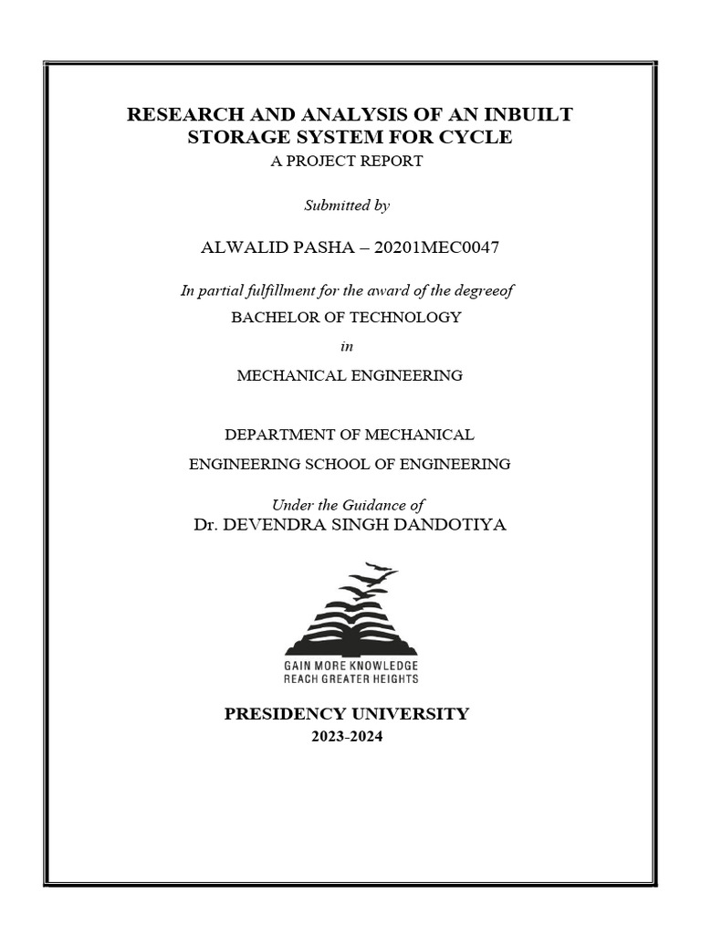 Final Report Submission | PDF | Bending