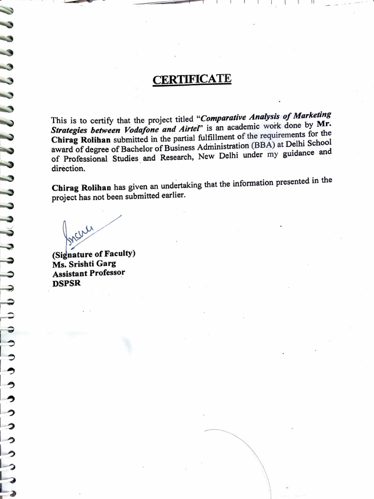 Minor Project Sample | PDF