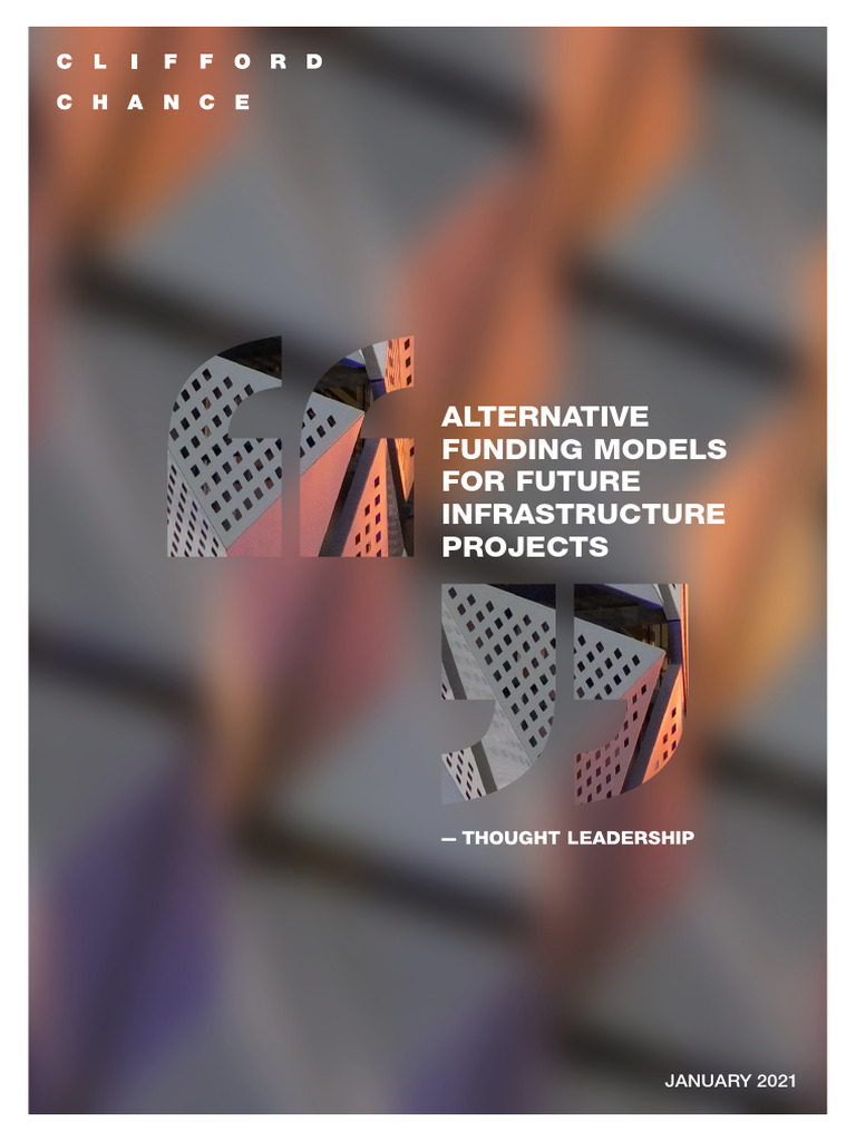 Alternative Funding for Infrastructure | PDF | Infrastructure | Transport