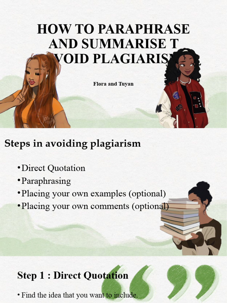 Paraphrasing | PDF | Art | Computers