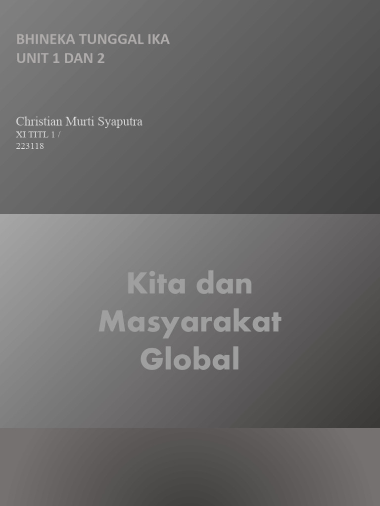 PPKN Good Remake | PDF