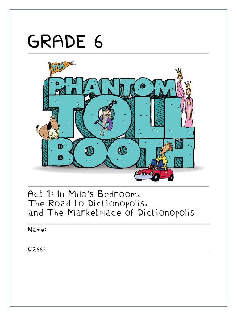 061-eng-t2-wb-(Phantom Toll Booth Act 1) | PDF