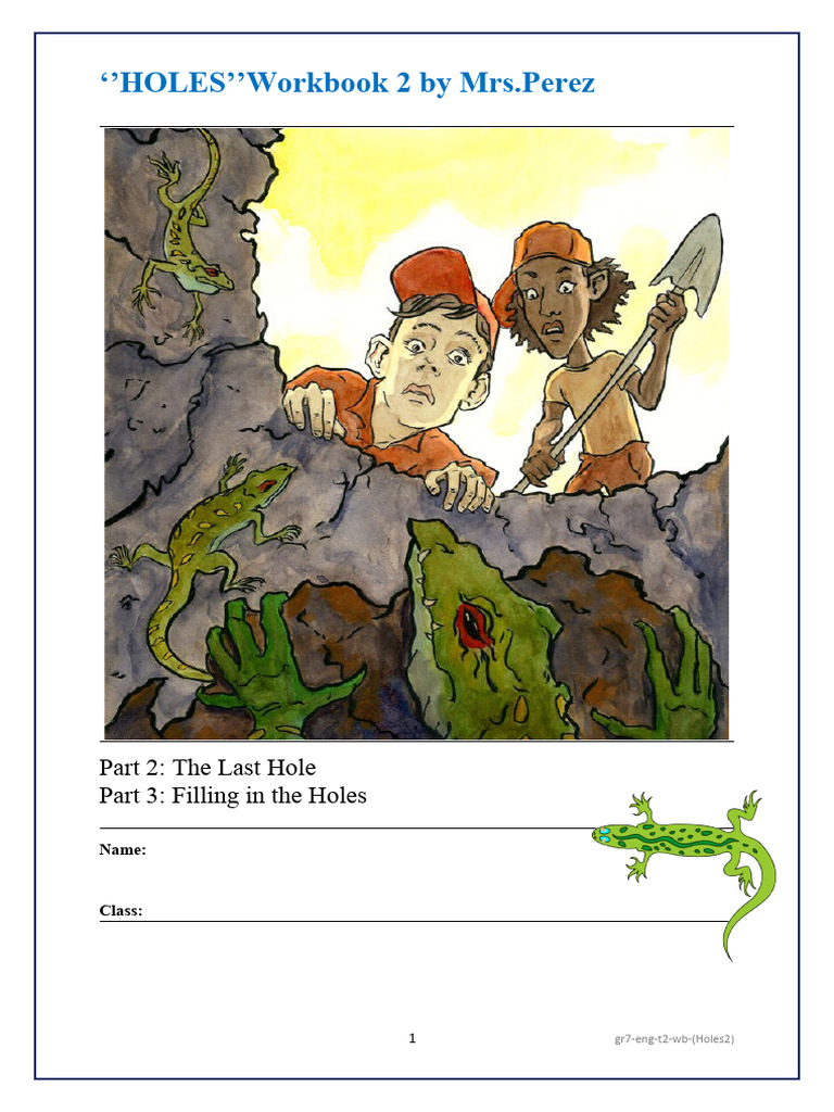 "Holes Workbook 2: Chapters 29-50" | PDF | Language Arts & Discipline ...
