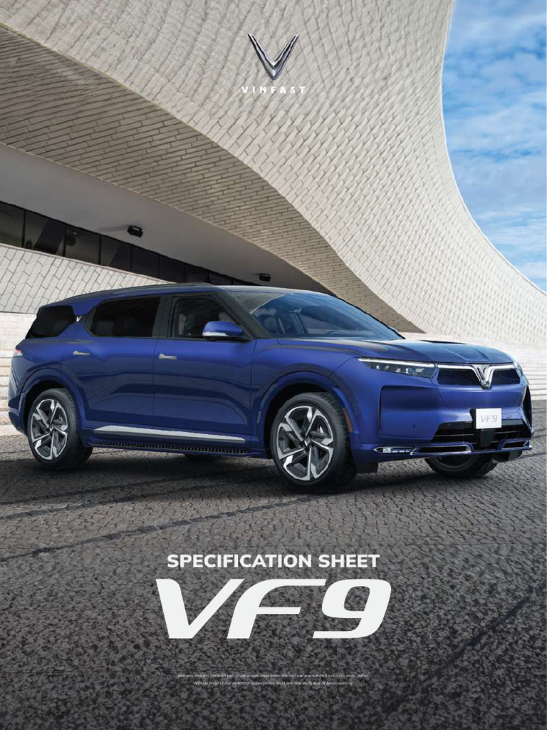 VinFast VF9 Specs | PDF | Airbag | Automotive Technologies