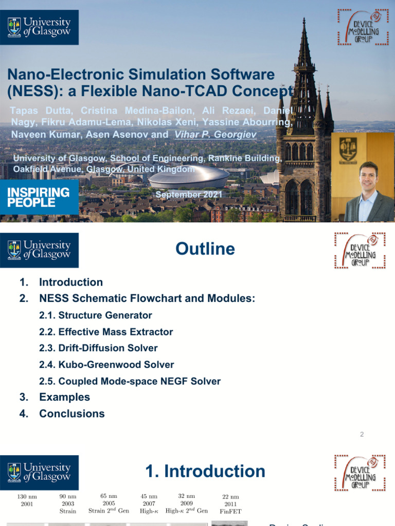 NESS _ Nano-Electronic Simulation Software | PDF | Nanowire | Doping (Semiconductor)