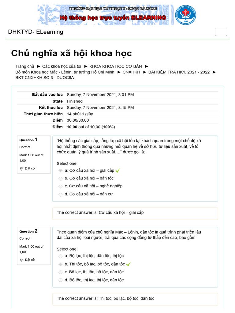 BKT CNXHKH So 3 - Duoc8a | PDF
