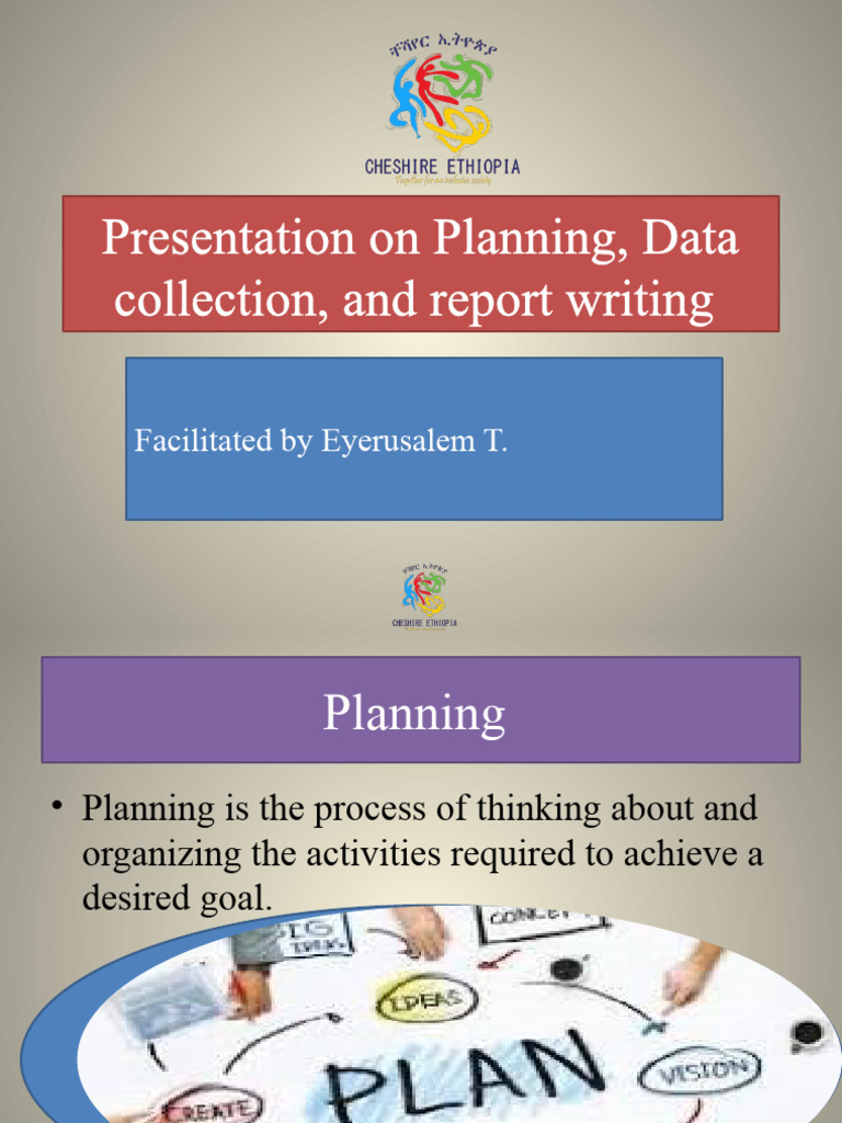 Presentation On Planning, Data Collection, and Reporting | Download ...