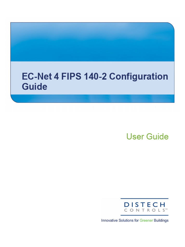 FIPS EC-Net4 - UG | PDF | Password | Public Key Certificate