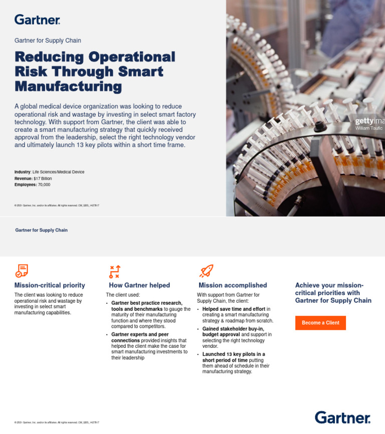Reducing Operational Risk Through Smart Manufacturing | Download Free ...