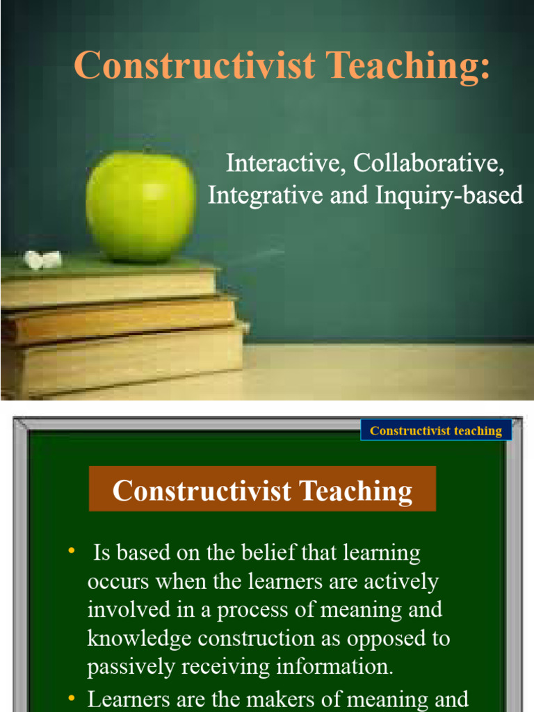 Constructivistteaching 150725121148 Lva1 App6892 | PDF | Constructivism ...
