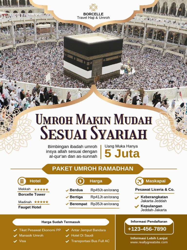 Paket Umroh Terjangkau Borcelle | PDF