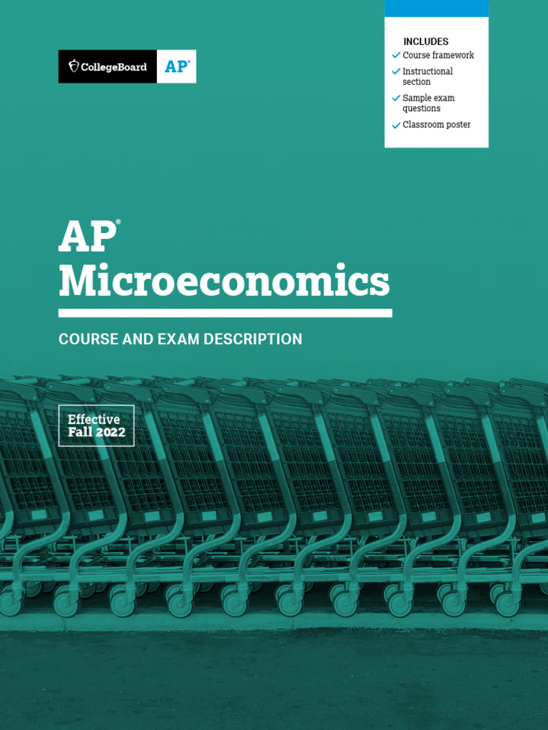 AP Microeconomics Course and Exam Description | PDF | Advanced ...