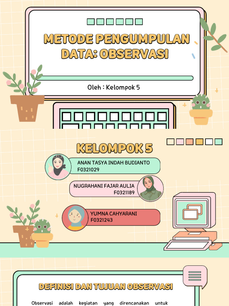 Teknik Observasi dalam Pengumpulan Data | PDF | Karier & Perkembangan ...