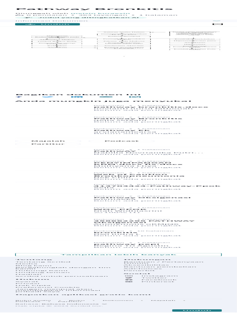 Pathway Bronkitis PDF | PDF