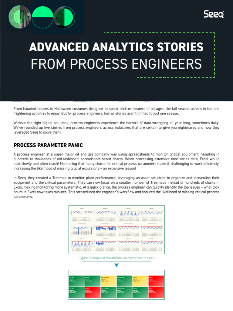 Seeq - Advanced Analytics Stories From Process Engineers PDF | PDF ...