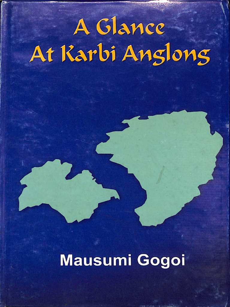 A Glance at Karbi Anglong - Book | PDF