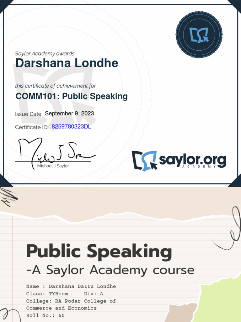 PUBLIC SPEAKING | PDF | Public Speaking | Persuasion