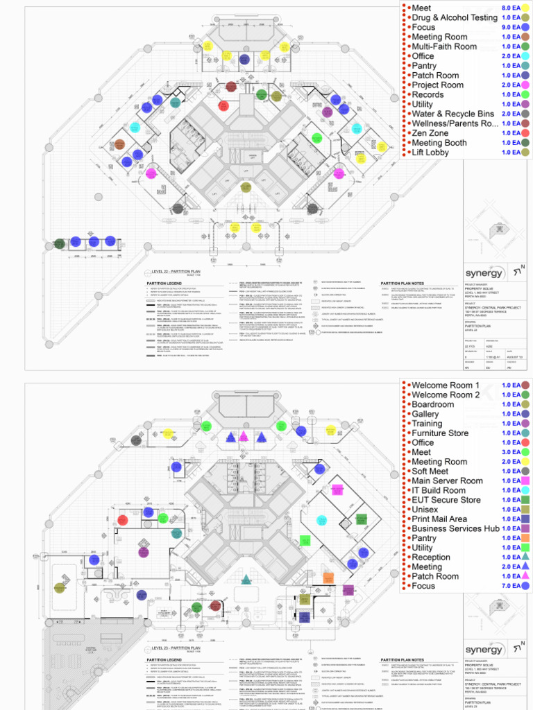 Synergy Mark-up Drawings | PDF