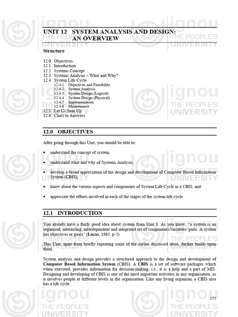 System analysis and design | PDF | System | Conceptual Model