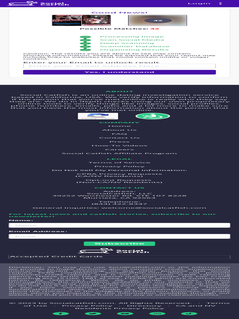 Reverse Image Search People Search - SocialCatf 20 | PDF | Software ...