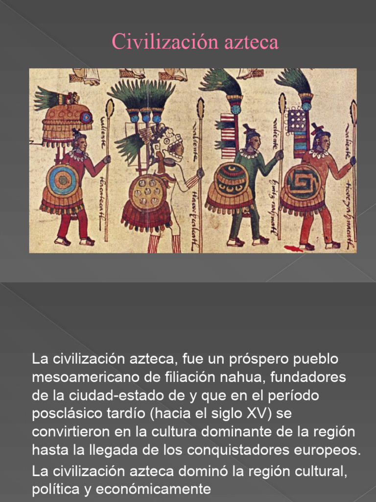 Civilización azteca | PDF | Ciudad de México | Mesoamérica