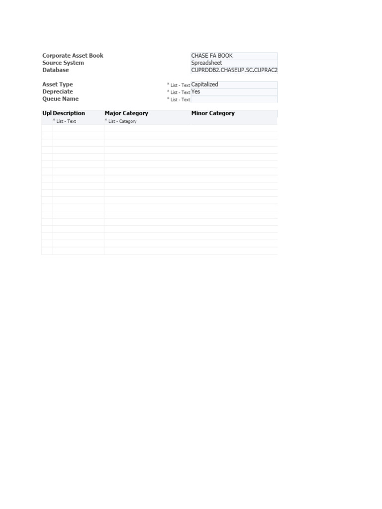 Corporate Asset Book Overview | PDF