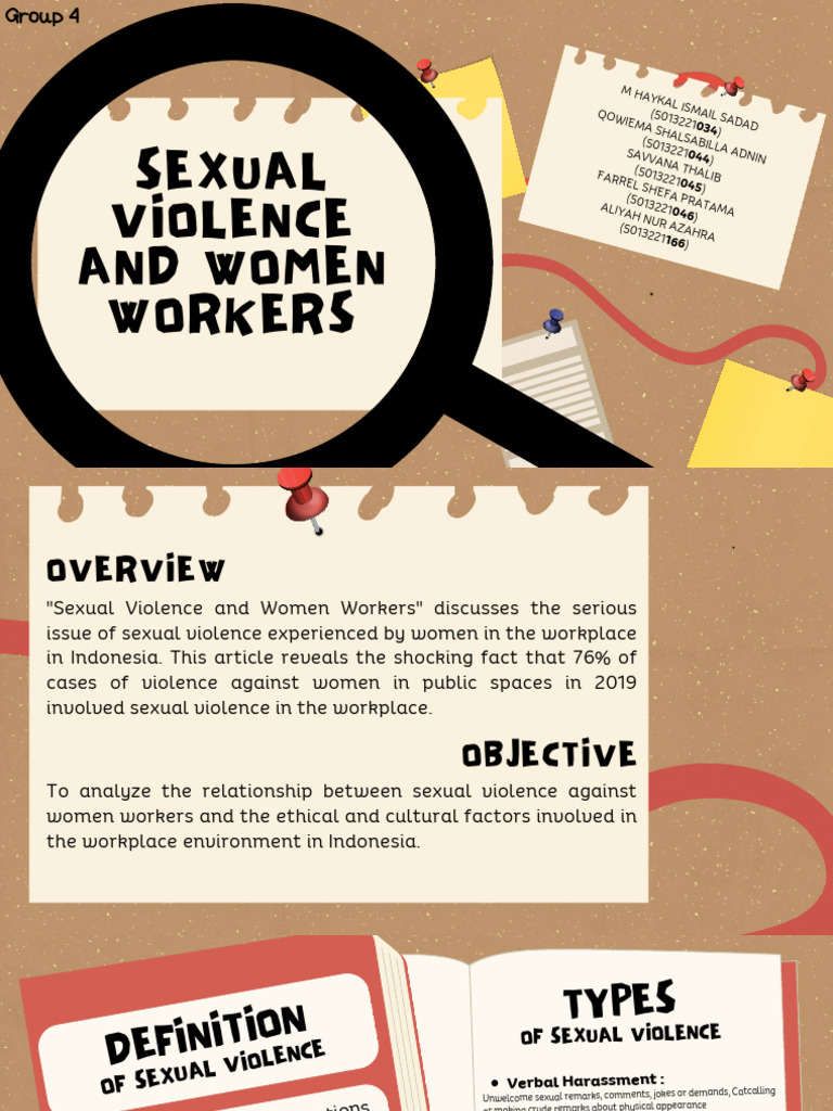 Group 4 | PDF | Sexism | Sexual Harassment