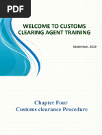 Customs Regimes and Procedures Overview | PDF | Customs | Warehouse