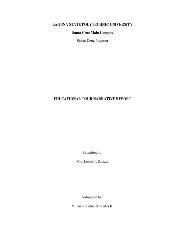 Hospitality Tour Report 2024 | PDF | Meal | Buffet