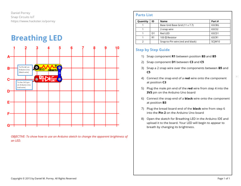 Breathing_LED | PDF | Arduino