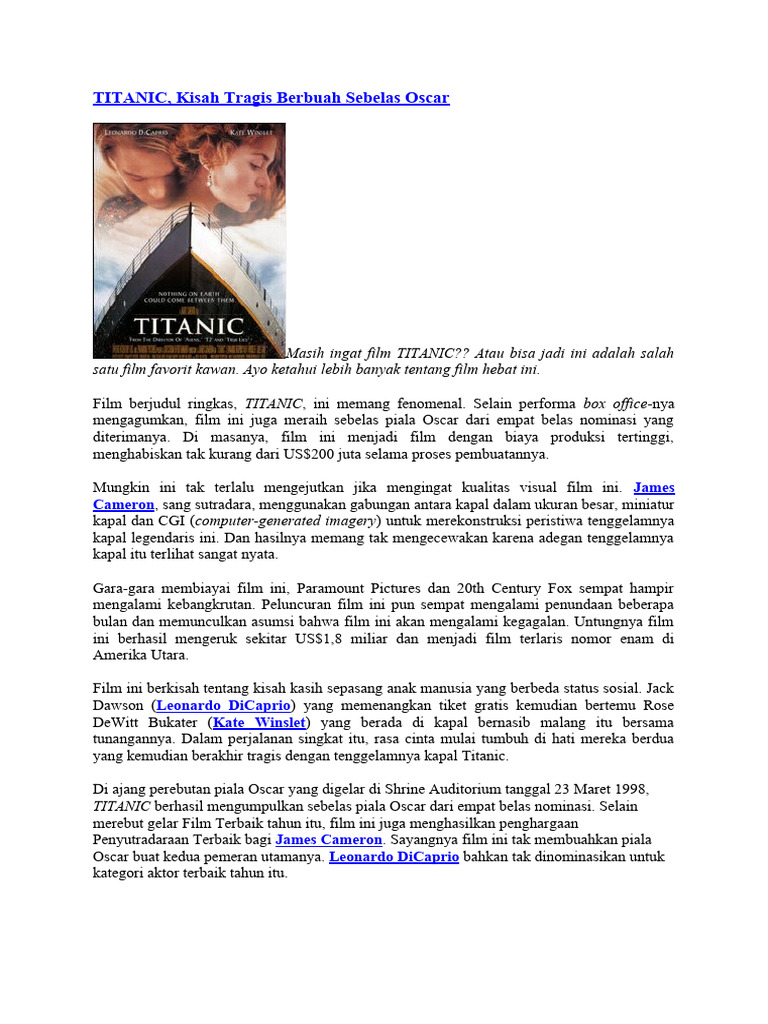 TITANIC | PDF