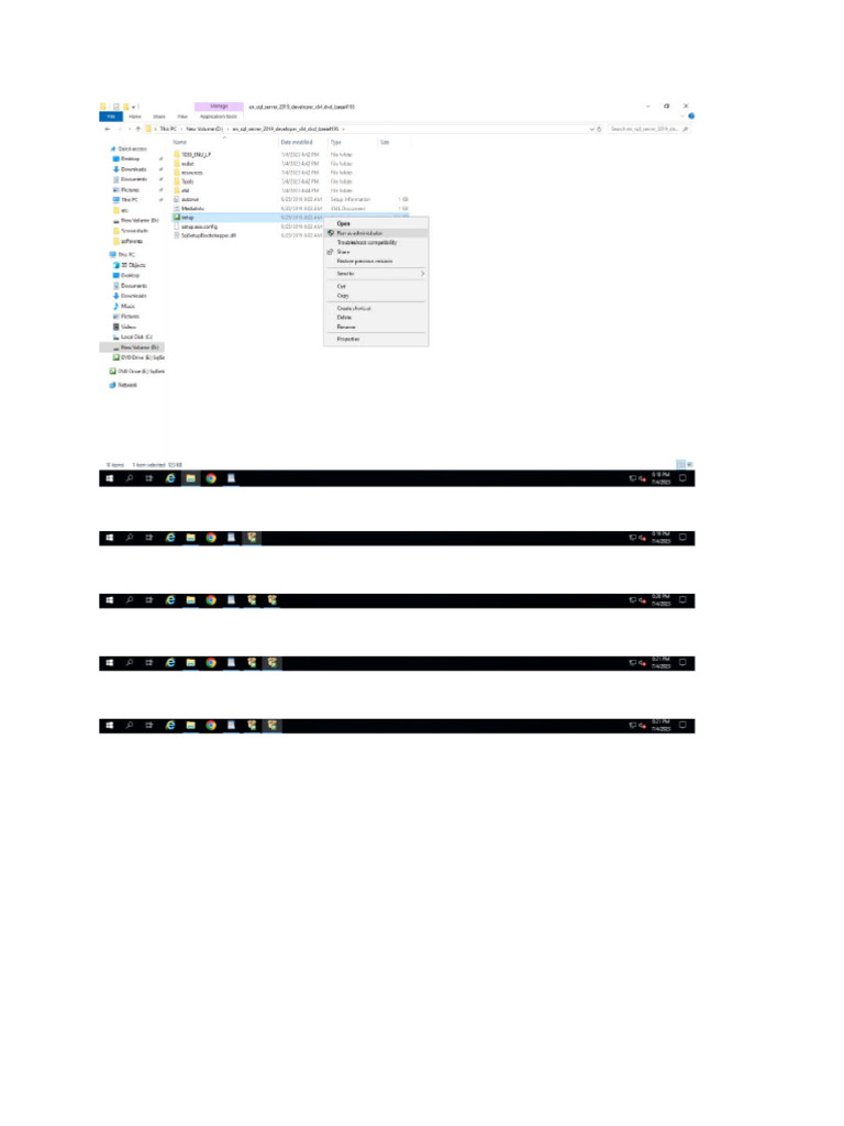 MS SQL 2019 INSTALLATION | PDF