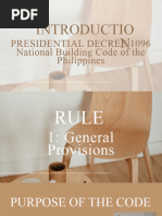 National Building Code - PD 1096 Summary | PDF | Wall | Building Code