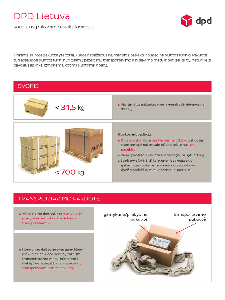 DPD-saugaus-pakavimo-reikalavimai-2020-05-16 | PDF